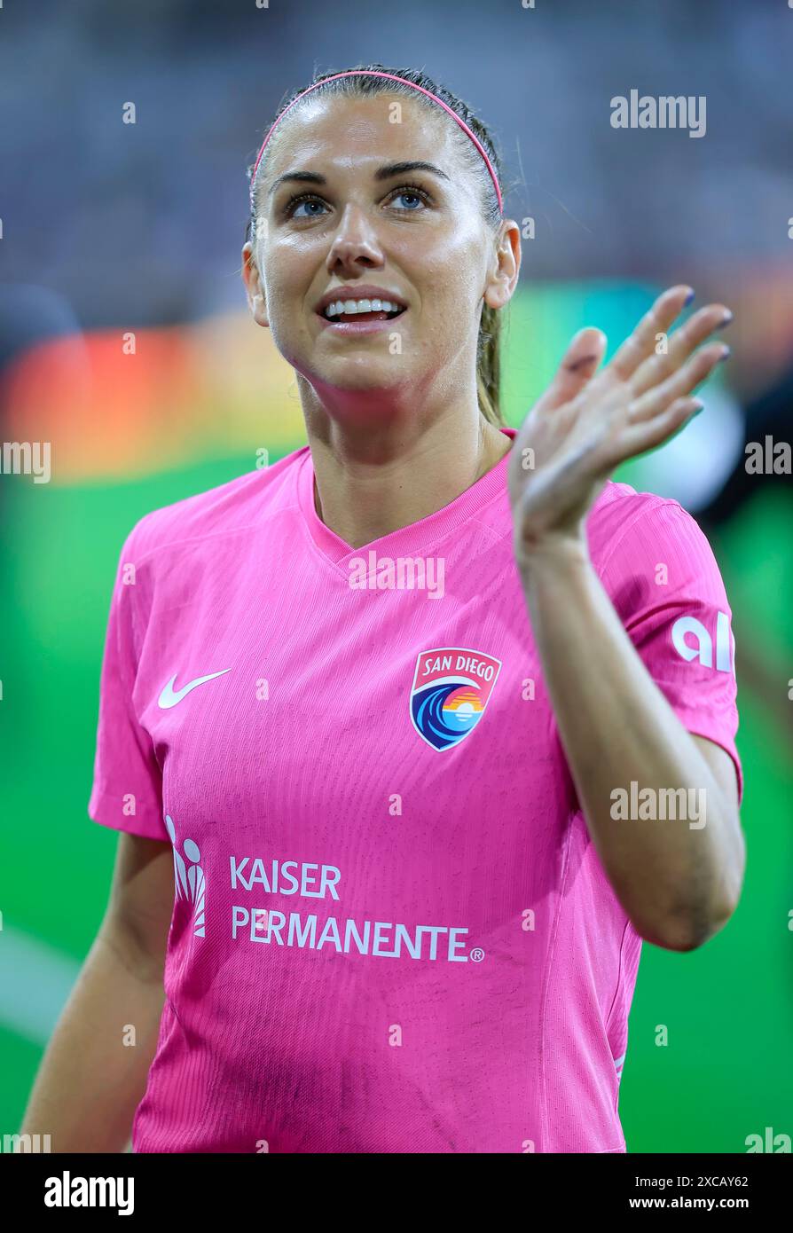 Washington DC, USA. 15th June, 2024. San Diego Wave Forward (13) Alex ...