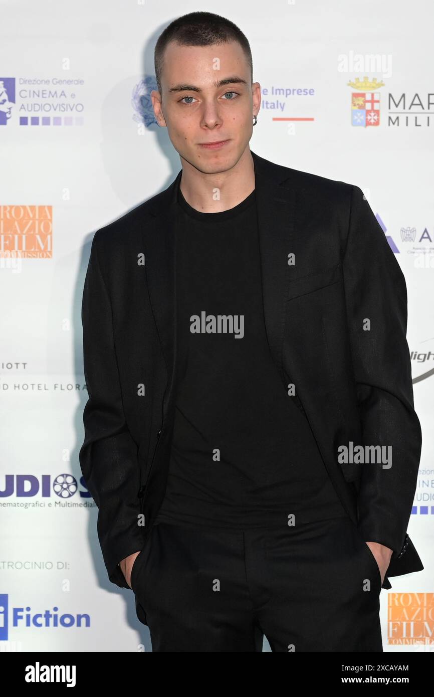 Rome, Italy. 15th June, 2024. Gianmarco Franchini attends the La ...