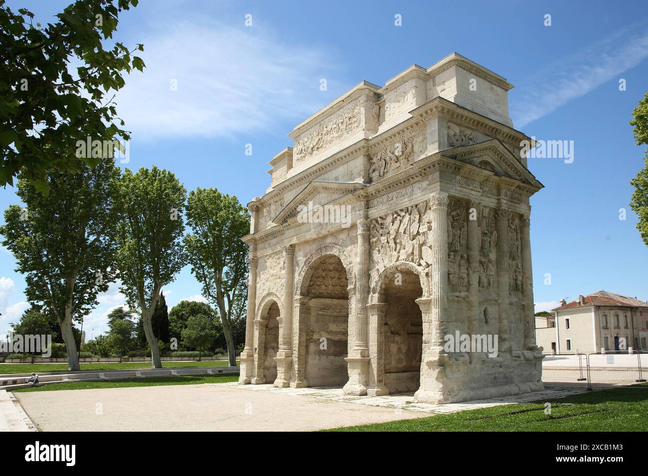 UNESCO Roman city foundation arch, triumphal arch, archway, city gate ...
