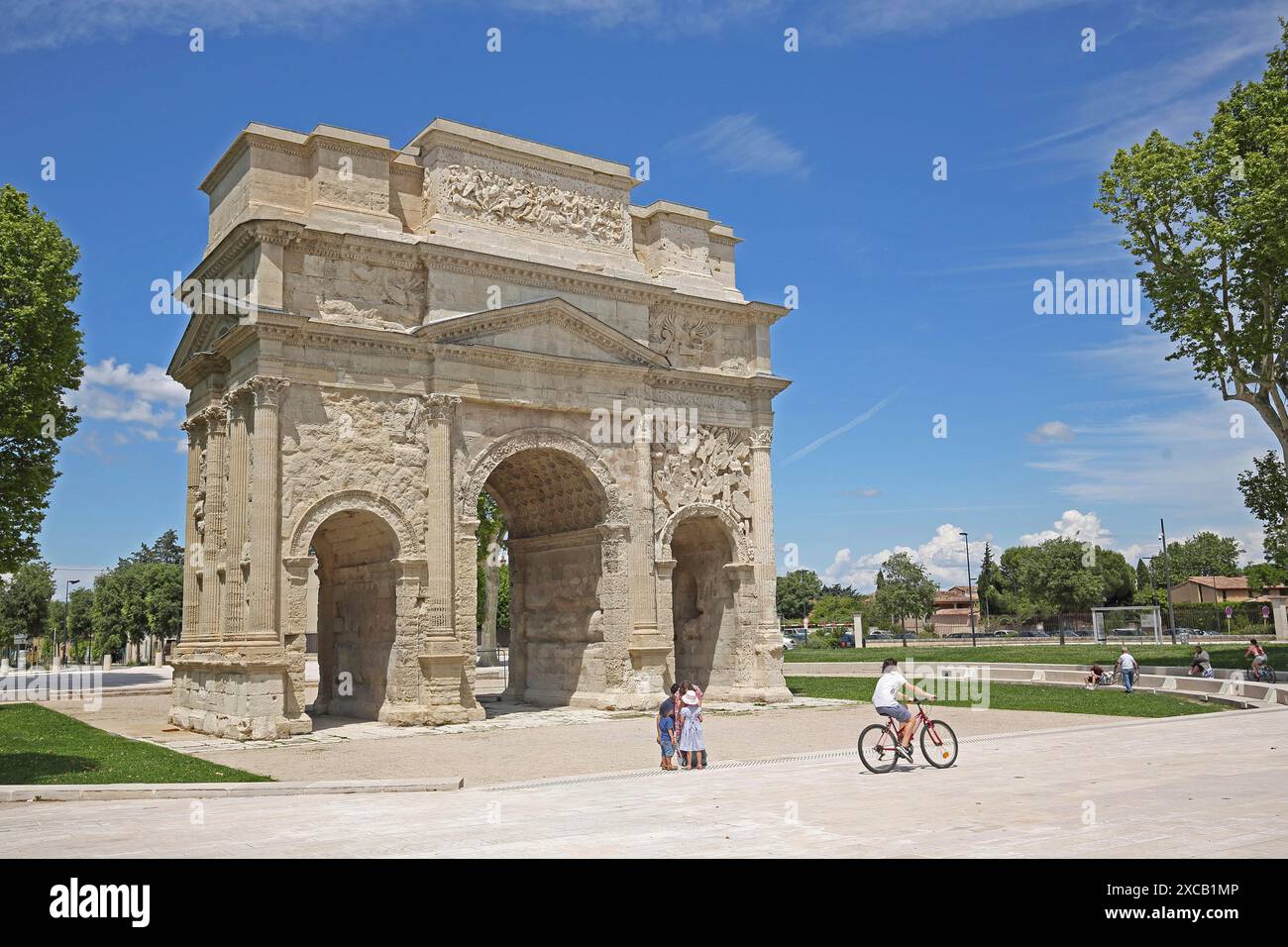UNESCO Roman city foundation arch, triumphal arch, archway, city gate ...