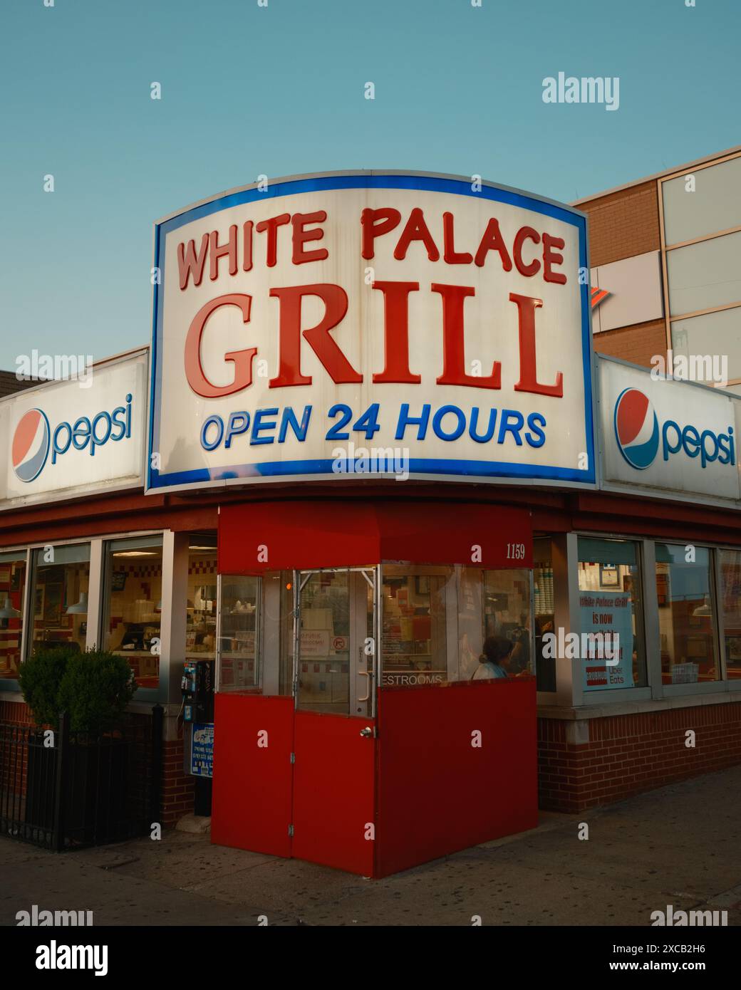 White Palace Grill vintage sign, Chicago, Illinois Stock Photo - Alamy