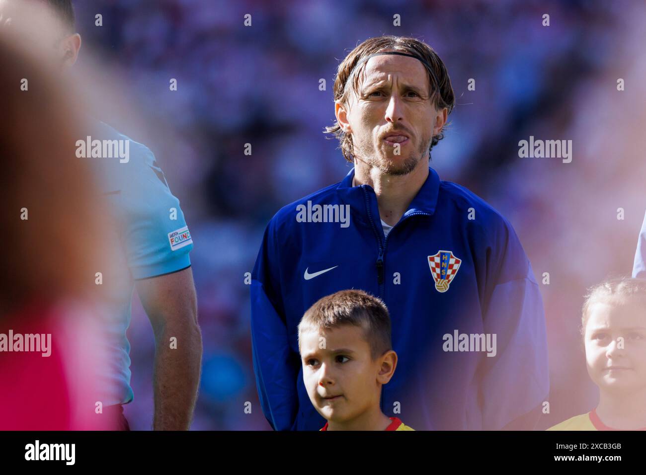 Berlin, Germany. 15th June, 2024. Luka Modric of (Croatia) seen in ...