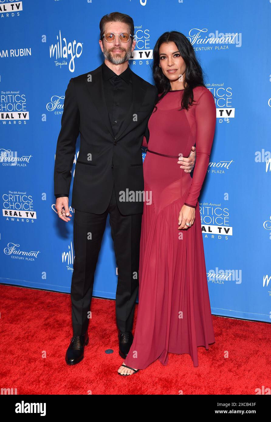 Century City, USA. 15th June, 2024. Brian Mendoza and Stephanie Sigman ...