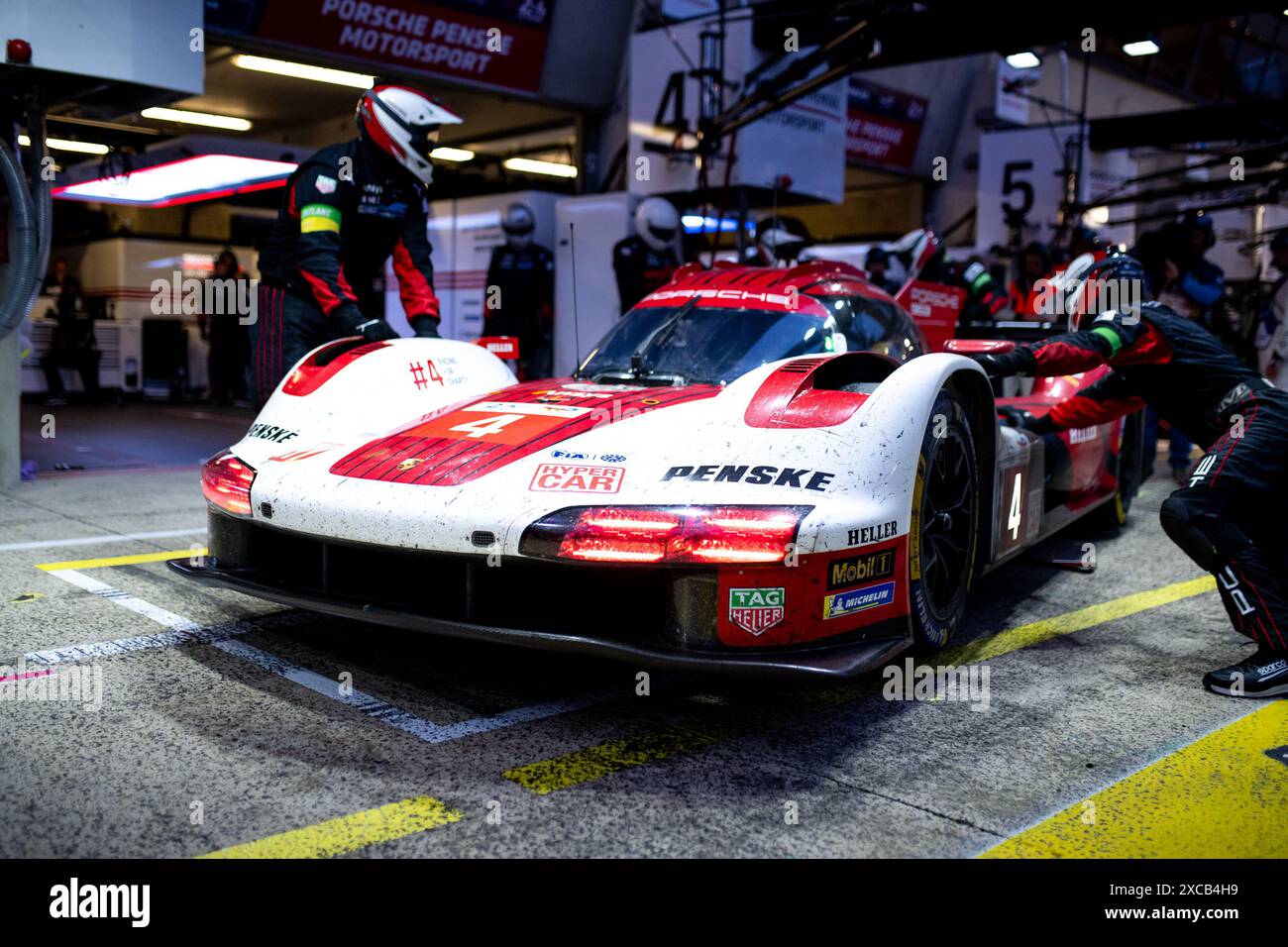 Le Mans, France. 15th June, 2024. 04 JAMINET Mathieu (fra), NASR Felipe ...