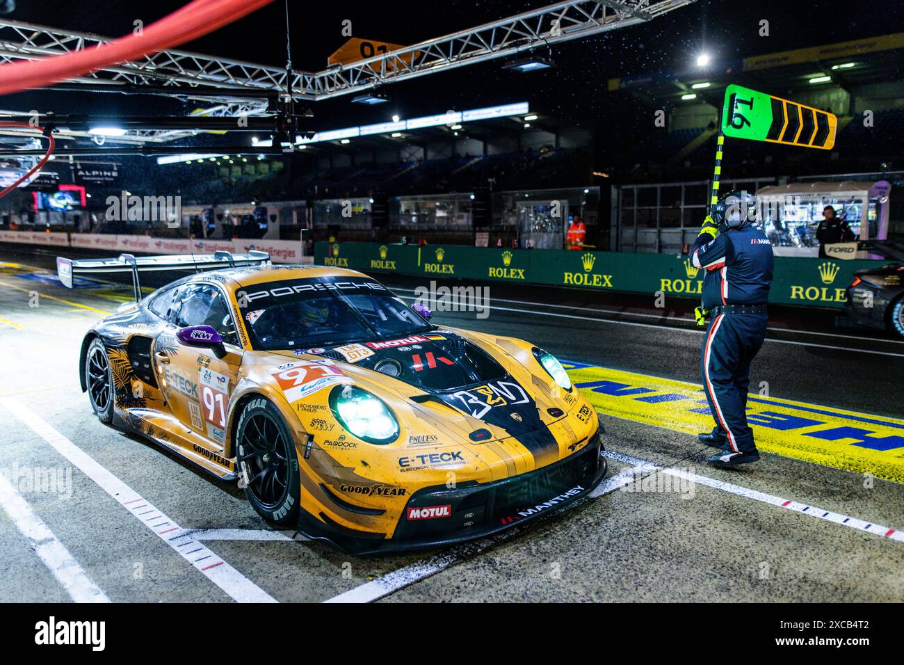 Le Mans, France. 16th June, 2024. 91 LIETZ Richard (aut), SCHURING ...