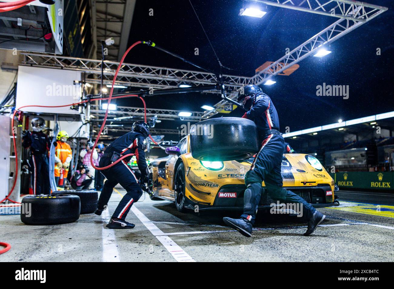 Le Mans, France. 16th June, 2024. 91 LIETZ Richard (aut), SCHURING ...