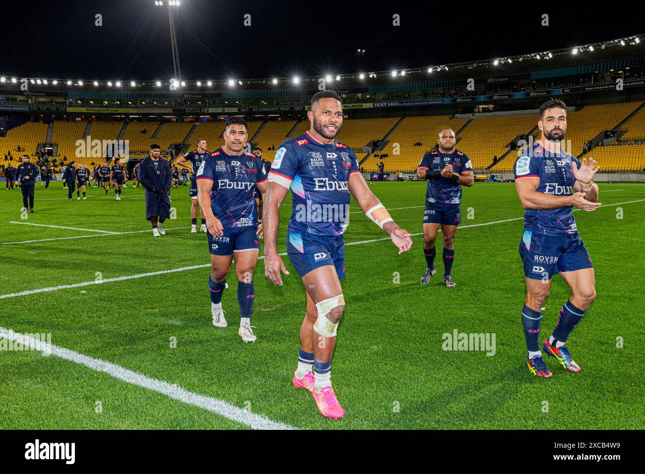 Wellington, New Zealand, 8 June, 2024. Josh Kemeny of the Melbourne ...