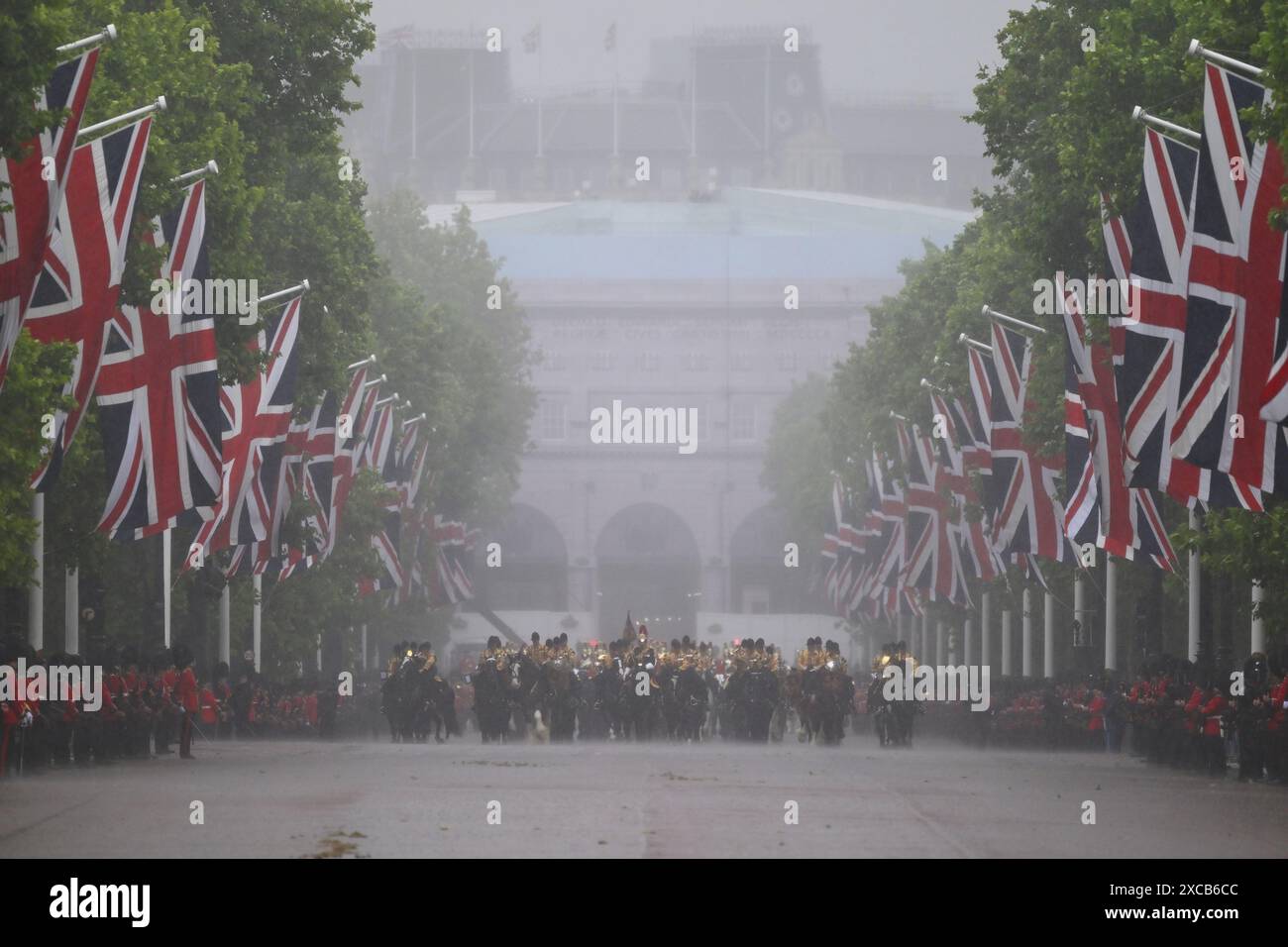 15th June 2024. London, UK. The Mounted Band of the Household Cavalry ...