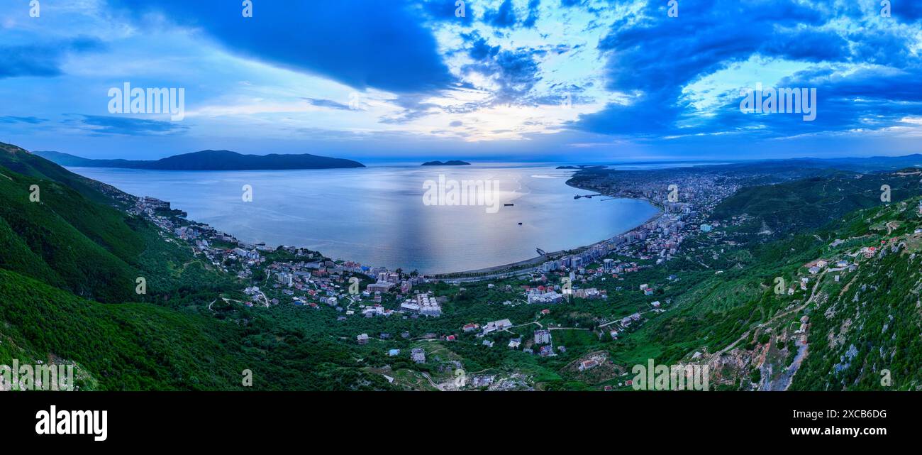 Vlora sunset hi-res stock photography and images - Alamy