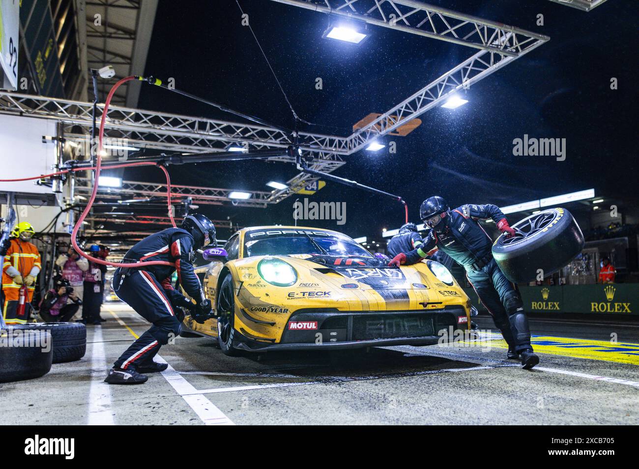 Le Mans, France. 16th June 2024. 91 LIETZ Richard (aut), SCHURING ...