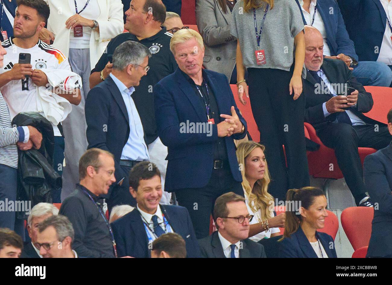 Herbert HAINER, FCB president and Ex CEO Adidas Oliver KAHN, FCB CEO ...