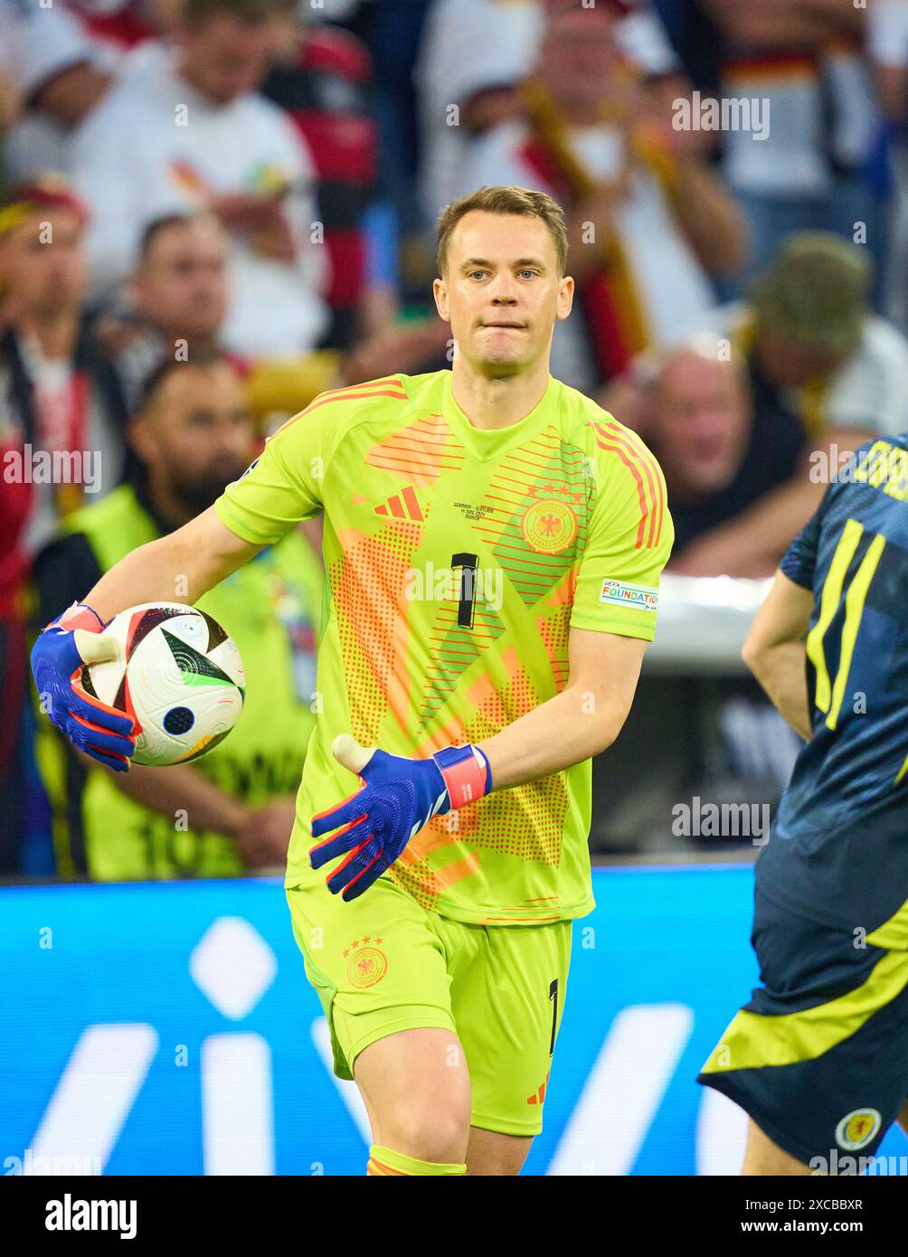 Manuel NEUER, DFB 1 goalkeeper, in the group stage match GERMANY ...