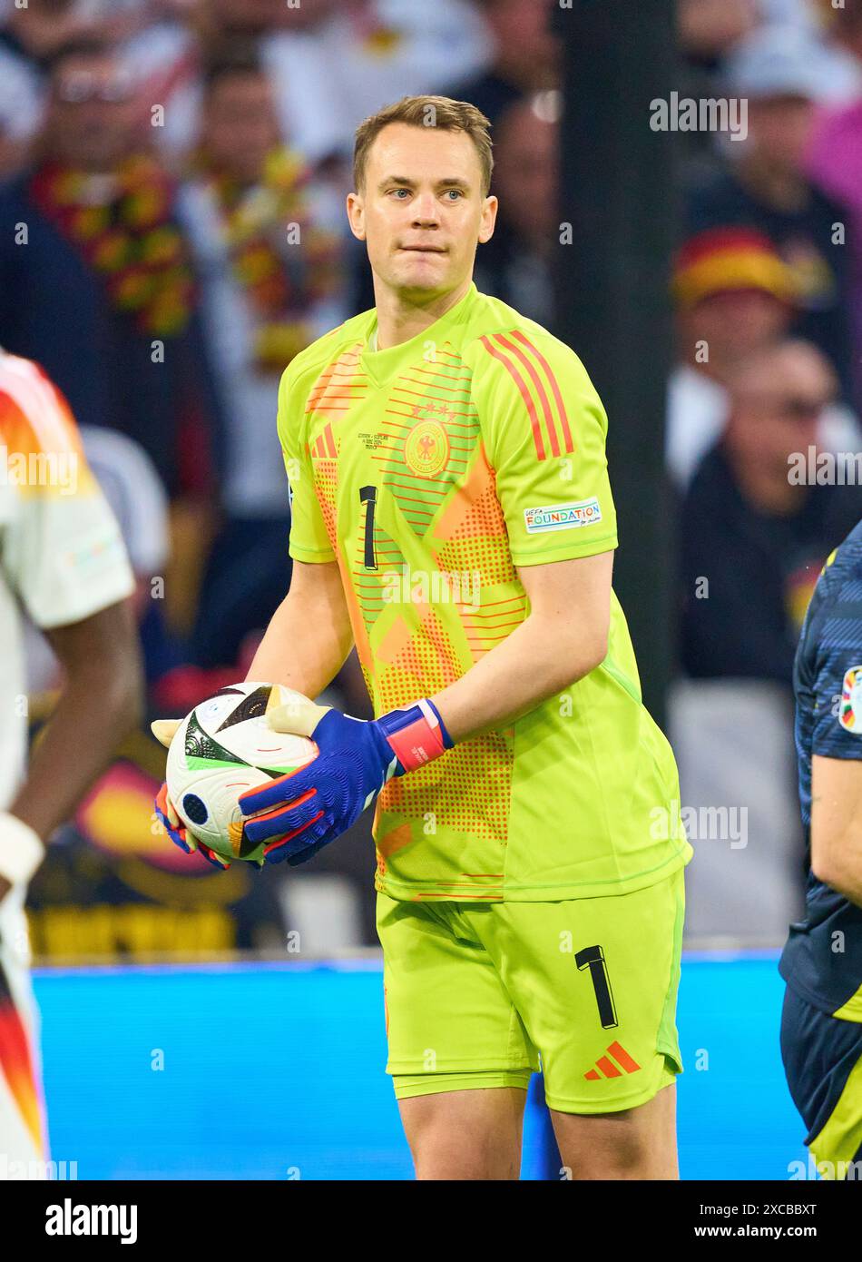 Manuel NEUER, DFB 1 goalkeeper, in the group stage match GERMANY ...