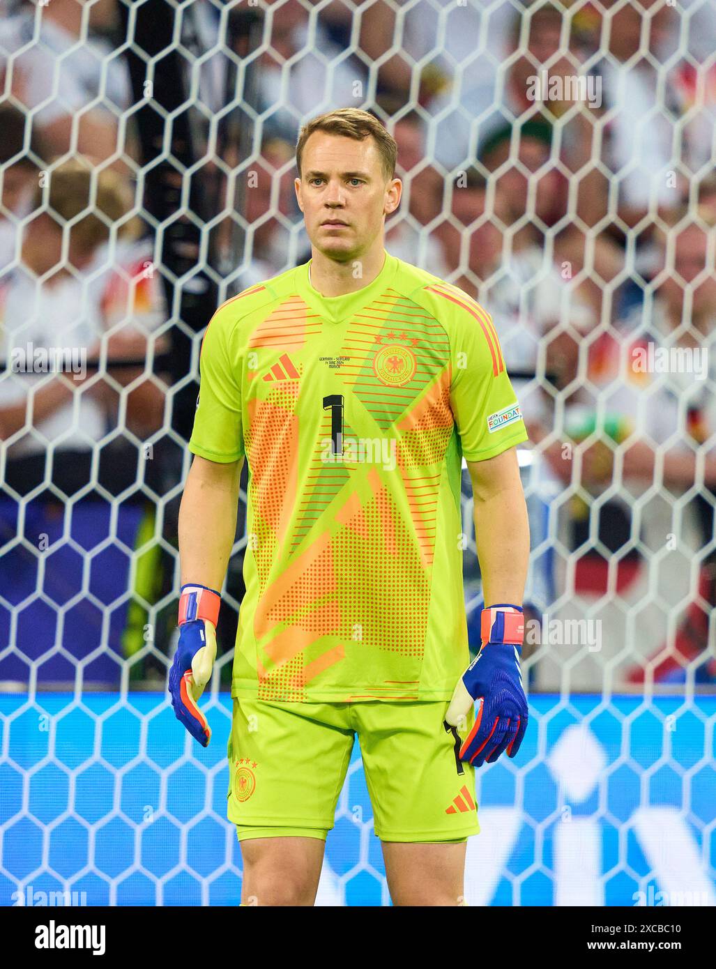 Manuel NEUER, DFB 1 goalkeeper, in the group stage match GERMANY ...