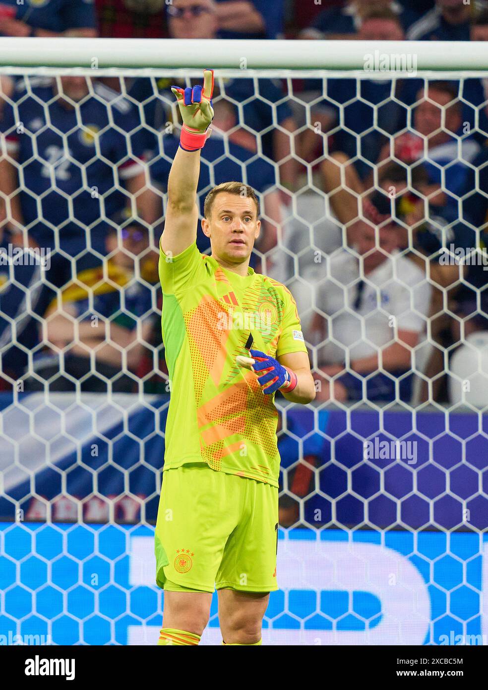 Manuel NEUER, DFB 1 goalkeeper, in the group stage match GERMANY ...