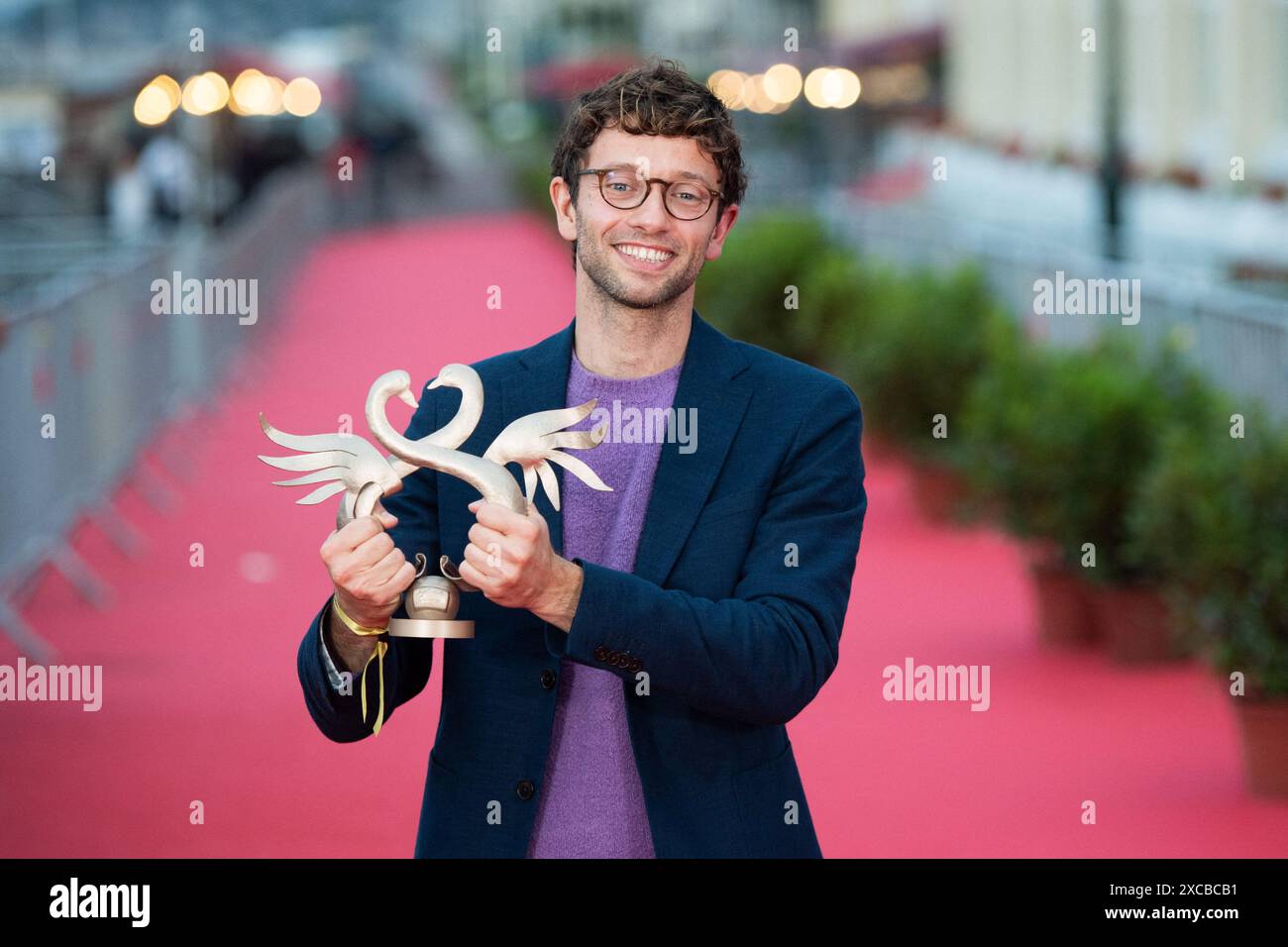 Cabourg, France. 15th May, 2024. Xavier Lacaille awarded with the Best ...
