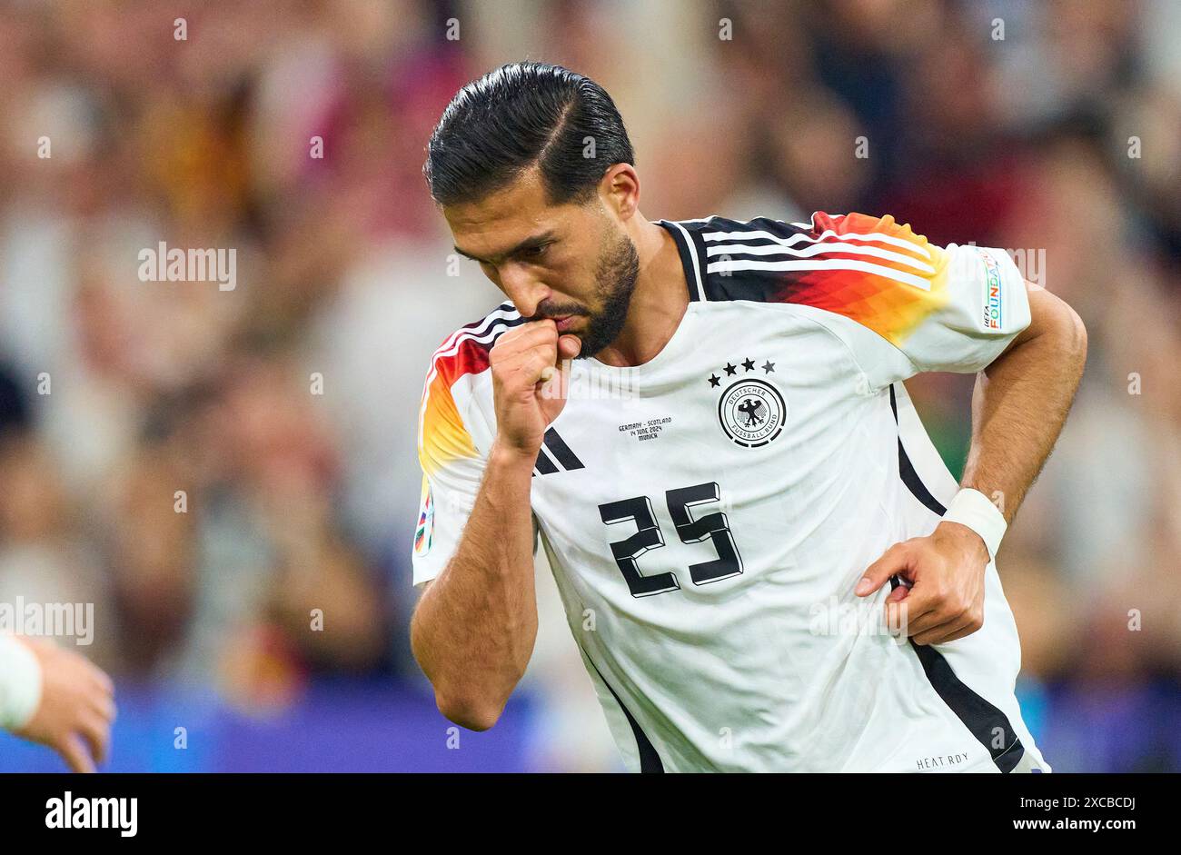 Emre Can, DFB 25 celebrates his goal, happy, laugh, celebration, 5-1 in ...