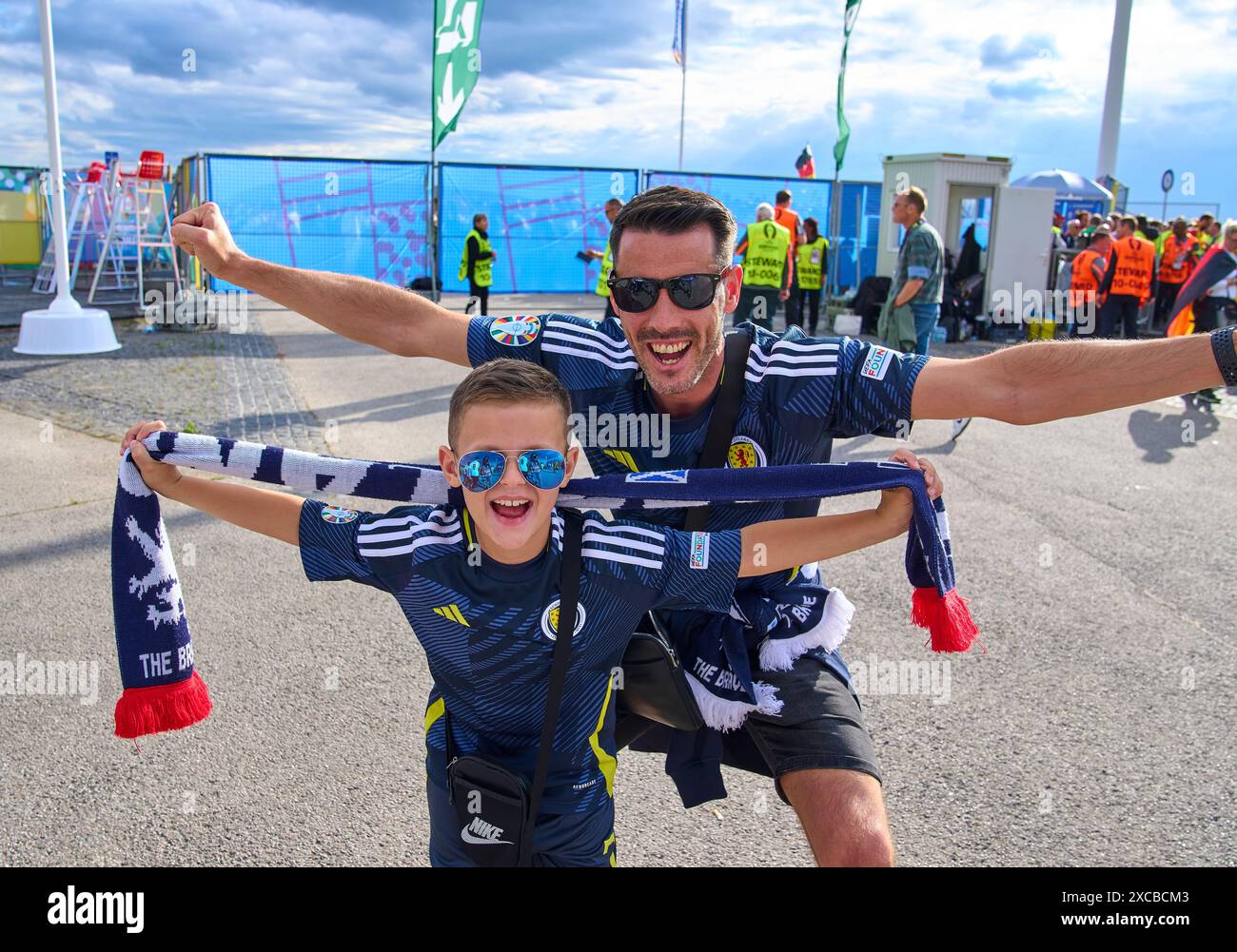 Fans SCO in the group stage match GERMANY - SCOTLAND 5-1 of the UEFA ...