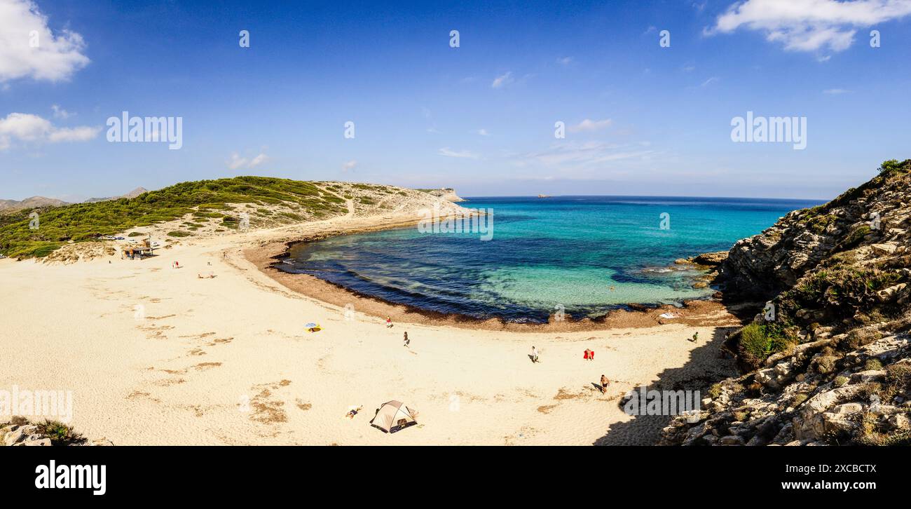 Cala Torta beach. Artà. Mallorca. Balearic Islands. Spain Stock Photo ...