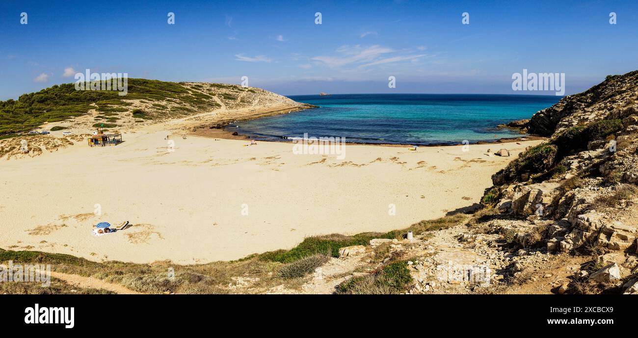 Cala Torta beach. Artà. Mallorca. Balearic Islands. Spain Stock Photo ...
