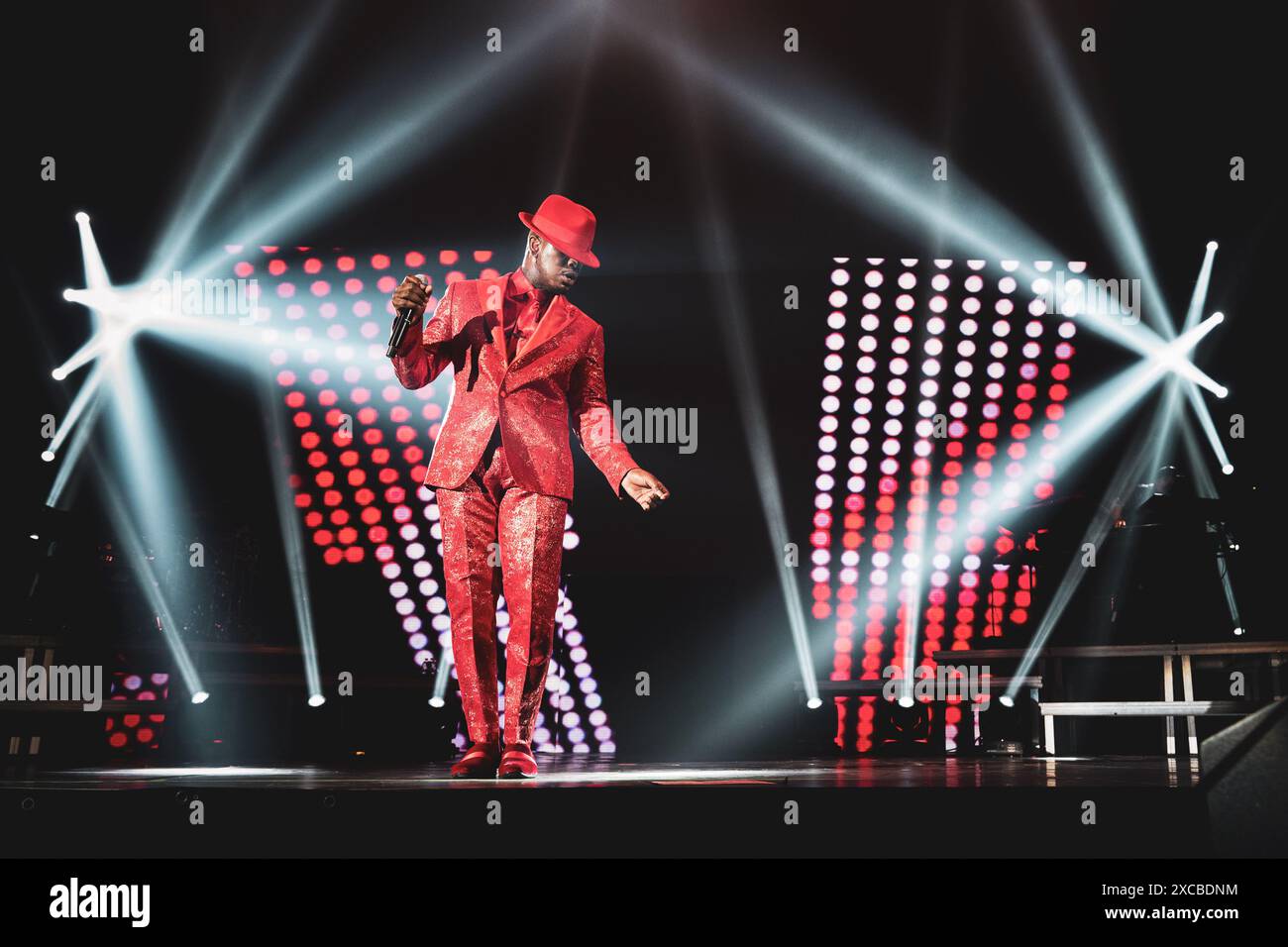ITALY, TURIN, JUNE 15th: The American singer, producer and songwriter ...