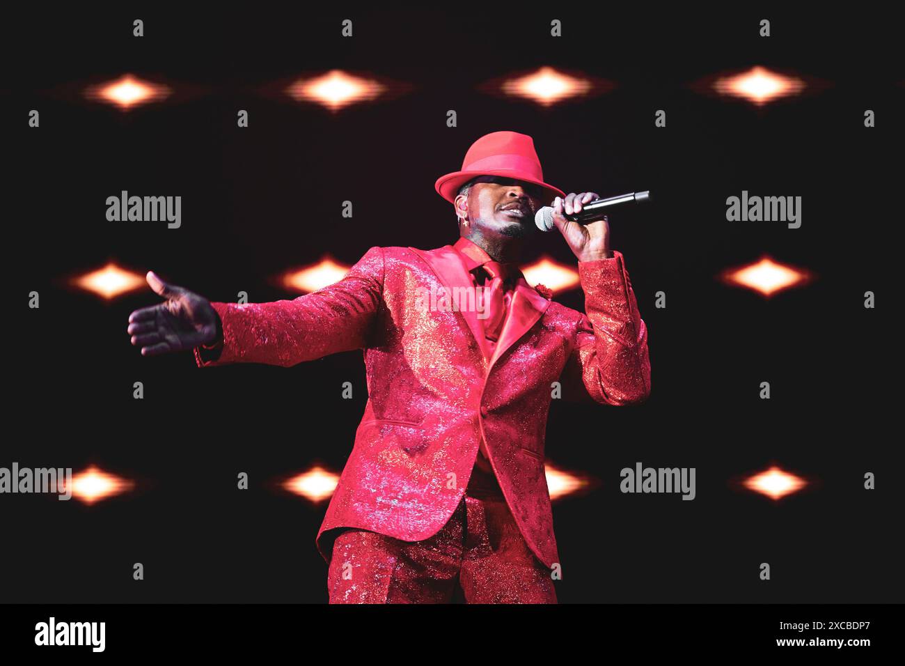 ITALY, TURIN, JUNE 15th: The American singer, producer and songwriter ...