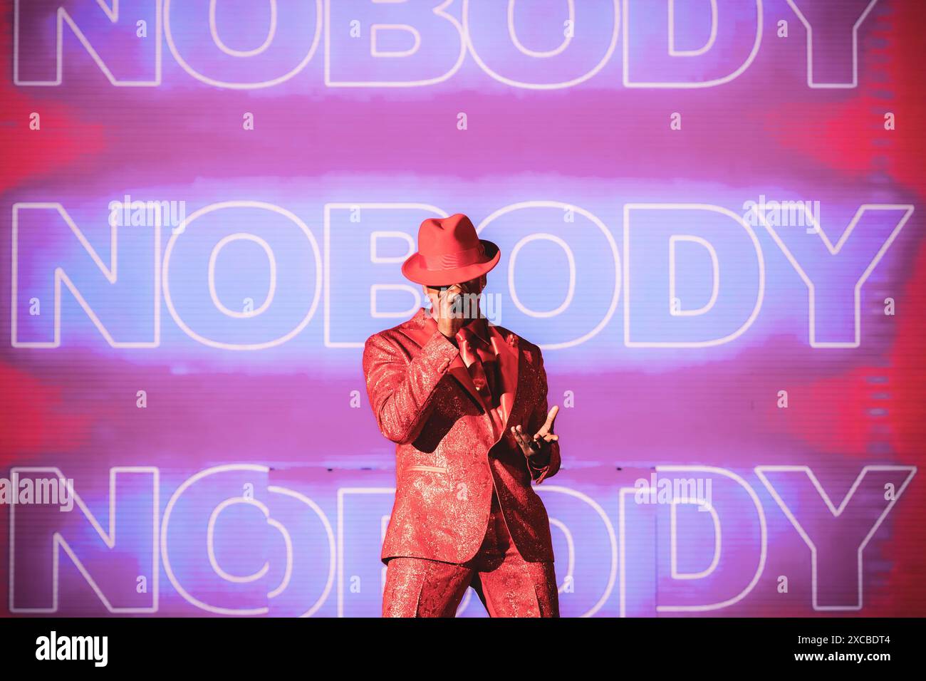 ITALY, TURIN, JUNE 15th: The American singer, producer and songwriter ...
