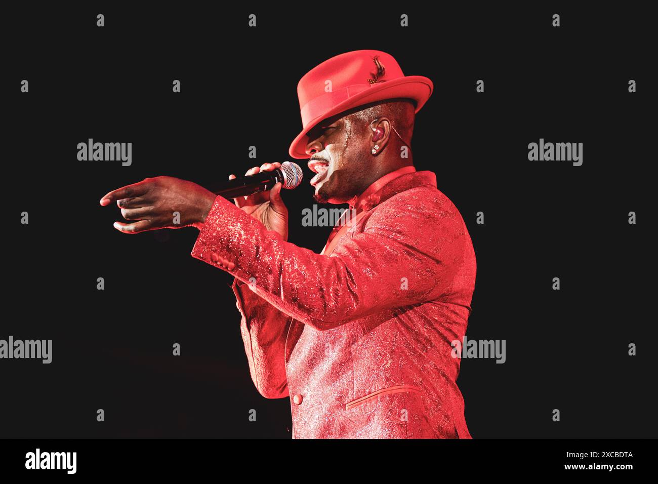 ITALY, TURIN, JUNE 15th: The American singer, producer and songwriter ...