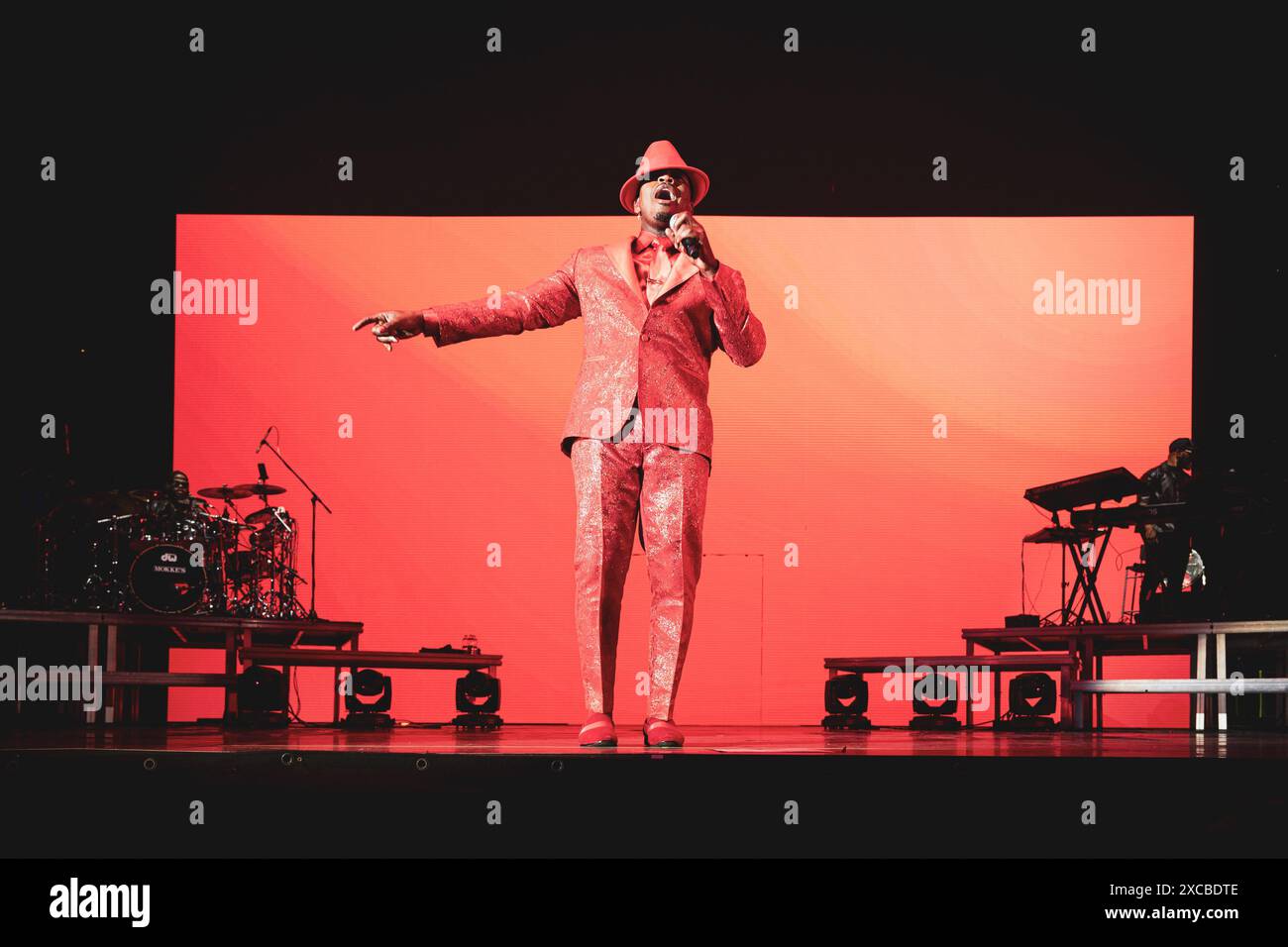 ITALY, TURIN, JUNE 15th: The American singer, producer and songwriter ...