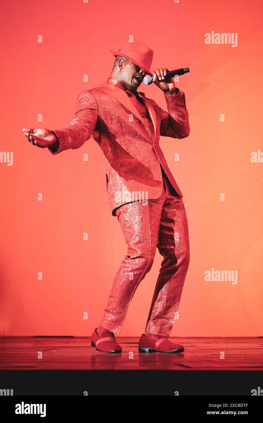 ITALY, TURIN, JUNE 15th: The American singer, producer and songwriter ...