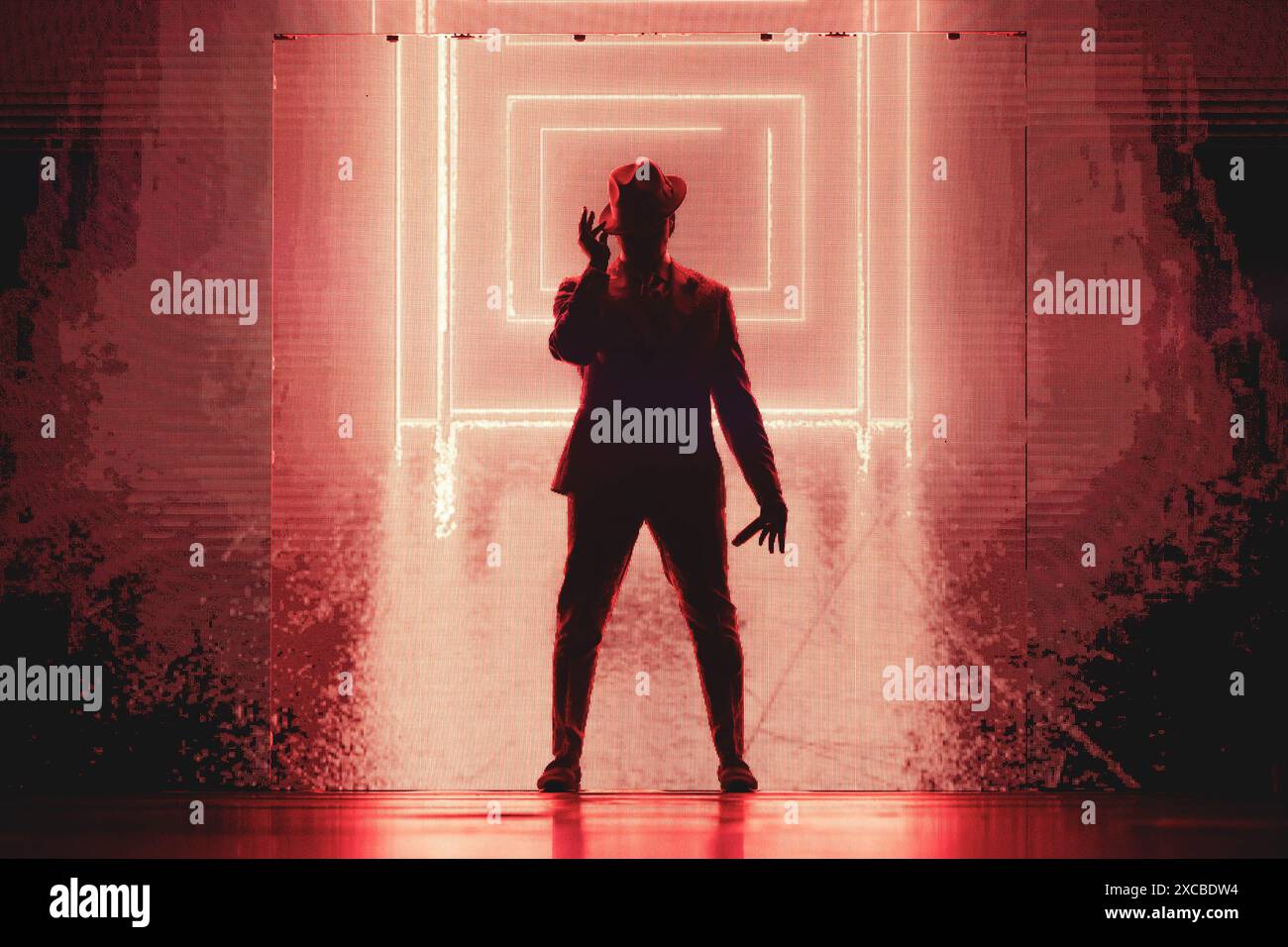 ITALY, TURIN, JUNE 15th: The American singer, producer and songwriter ...