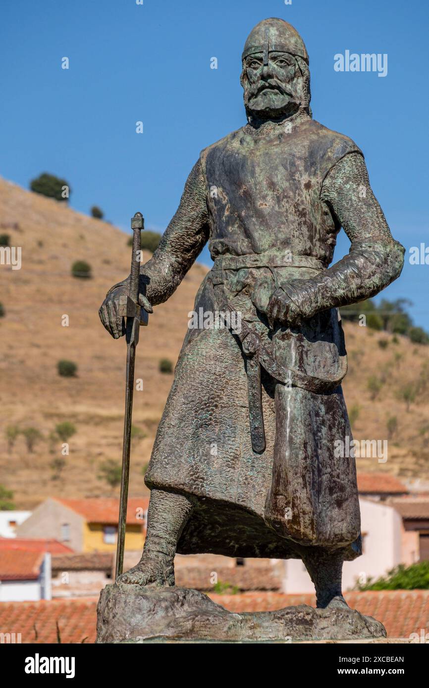 Rodrigo Diaz de Vivar, the Cid Campeador, work of Luis Moreno Cutando ...