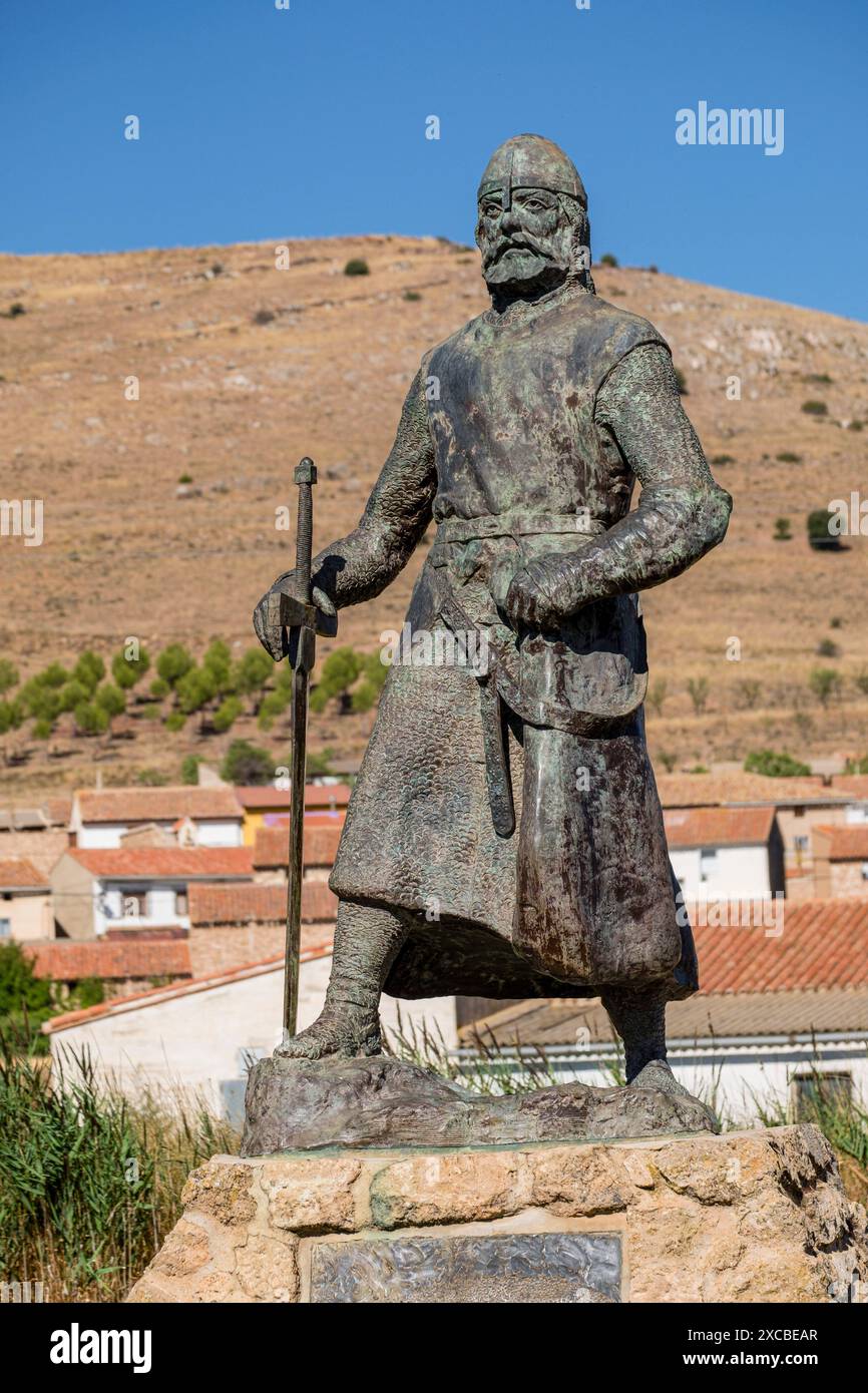 Rodrigo Diaz de Vivar, the Cid Campeador, work of Luis Moreno Cutando ...