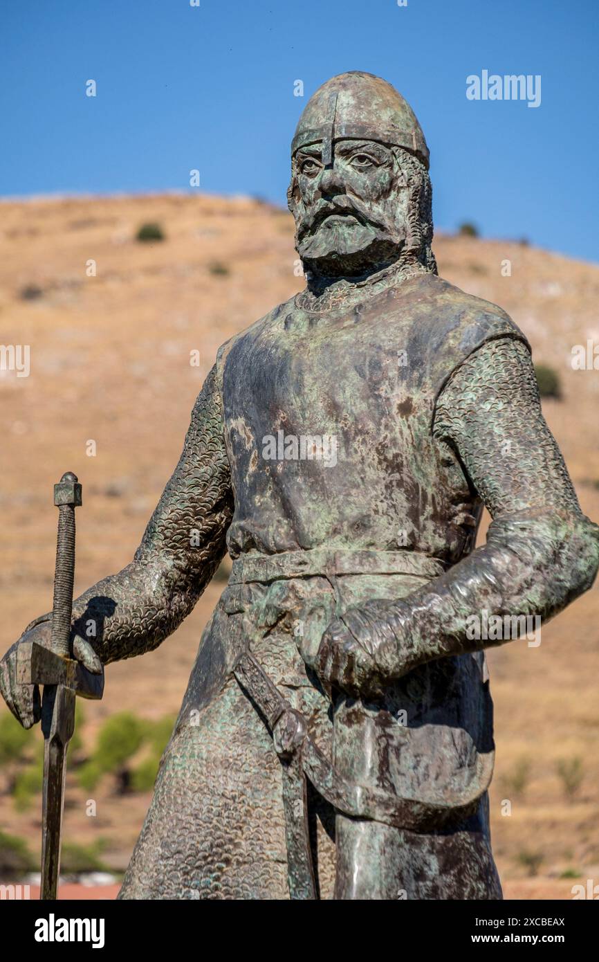 Rodrigo Diaz de Vivar, the Cid Campeador, work of Luis Moreno Cutando ...