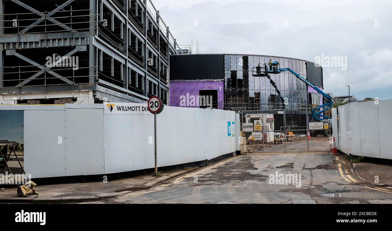 Darlington, UK. 14th June 2024.Darlington Railway Station's £140m ...