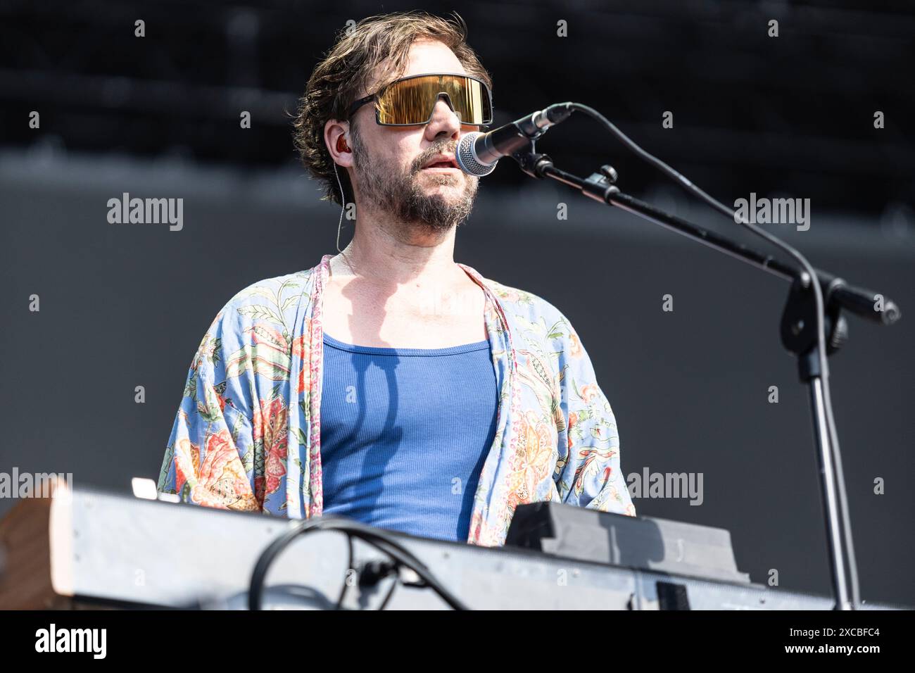 dEUS in concerto al Firenze Rocks 2024. Foto di Davide Merli Stock ...