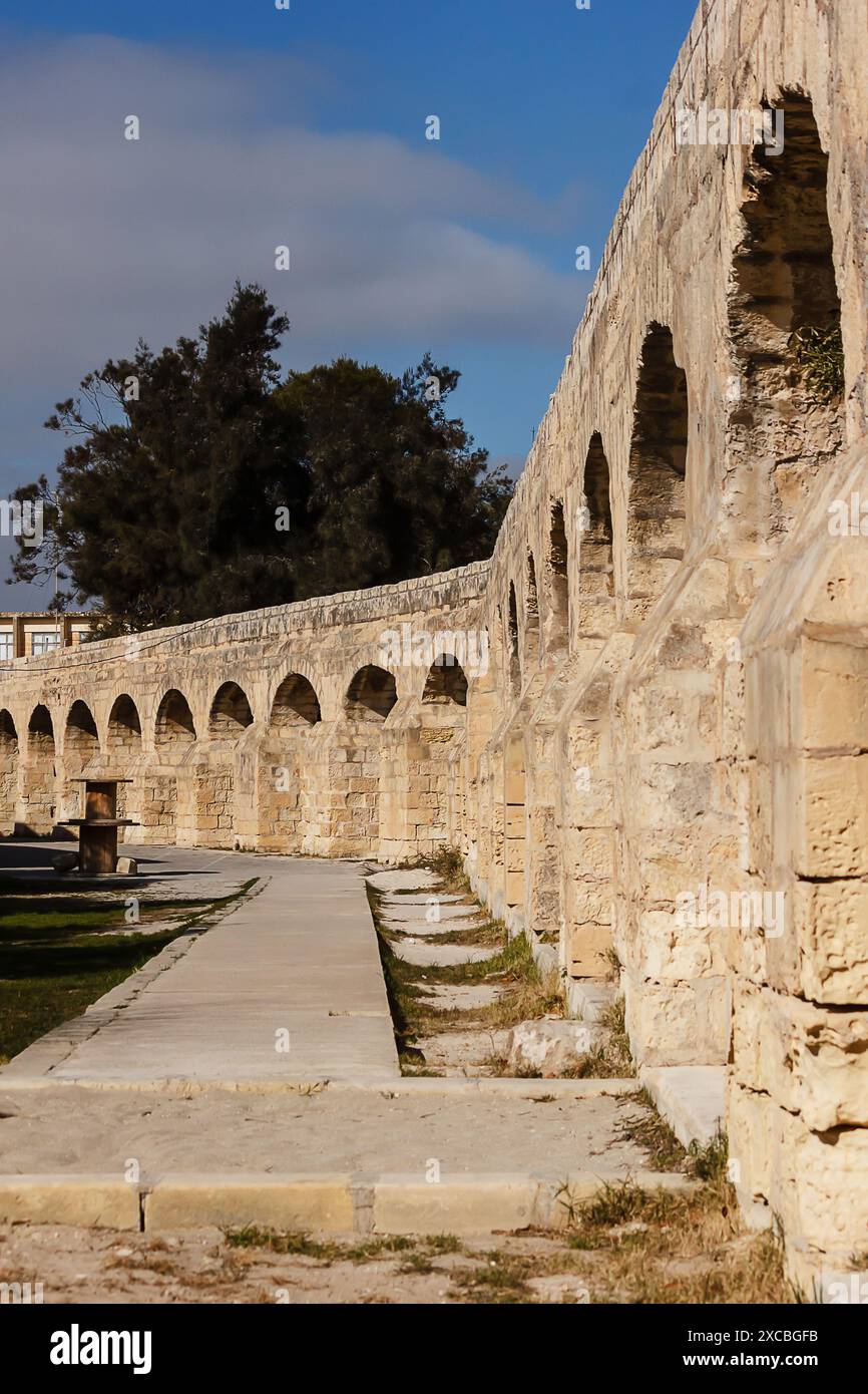 Wignacourt aqueduct malta hi-res stock photography and images - Alamy