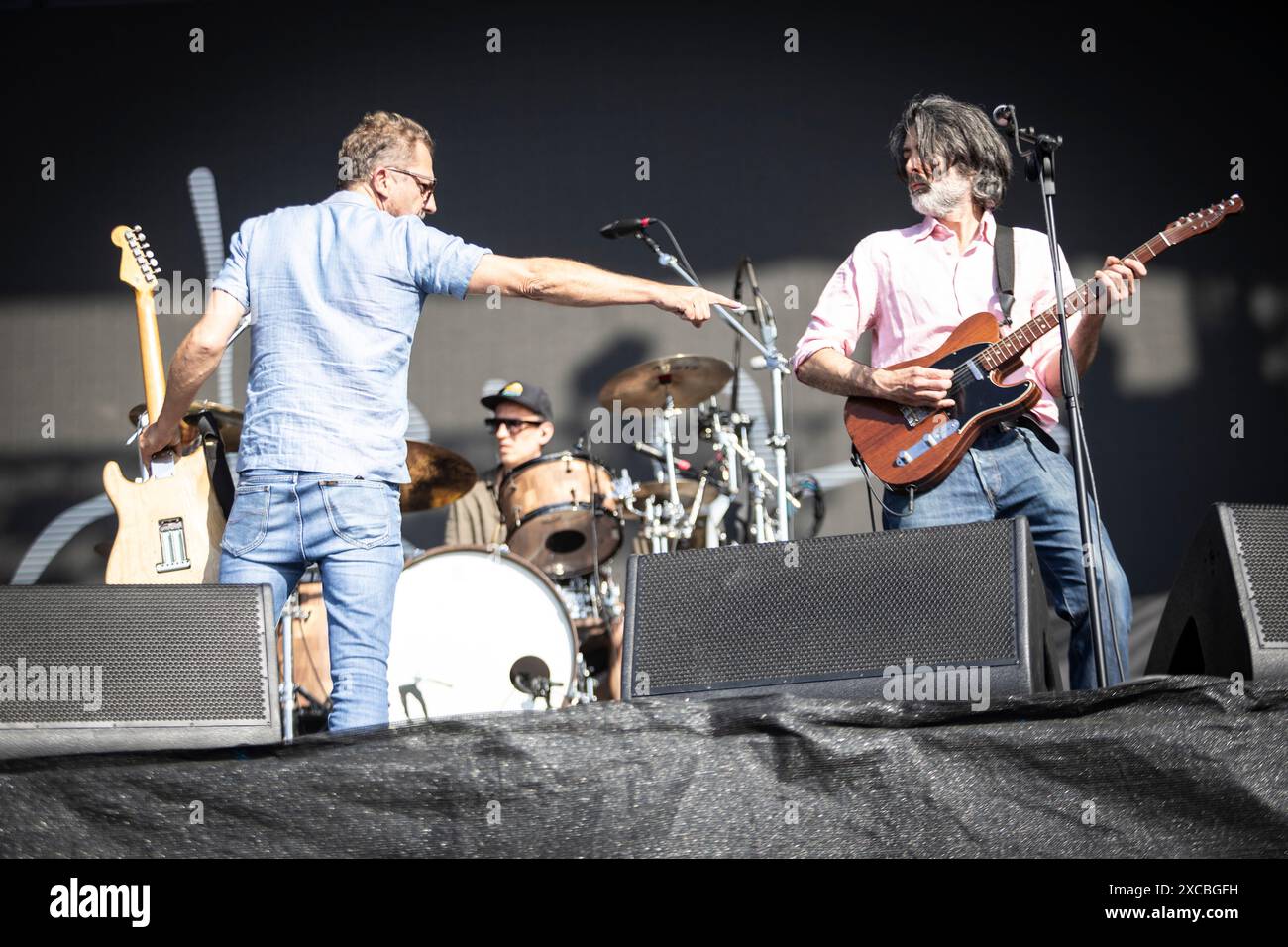 dEUS in concerto al Firenze Rocks 2024. Foto di Davide Merli Stock ...
