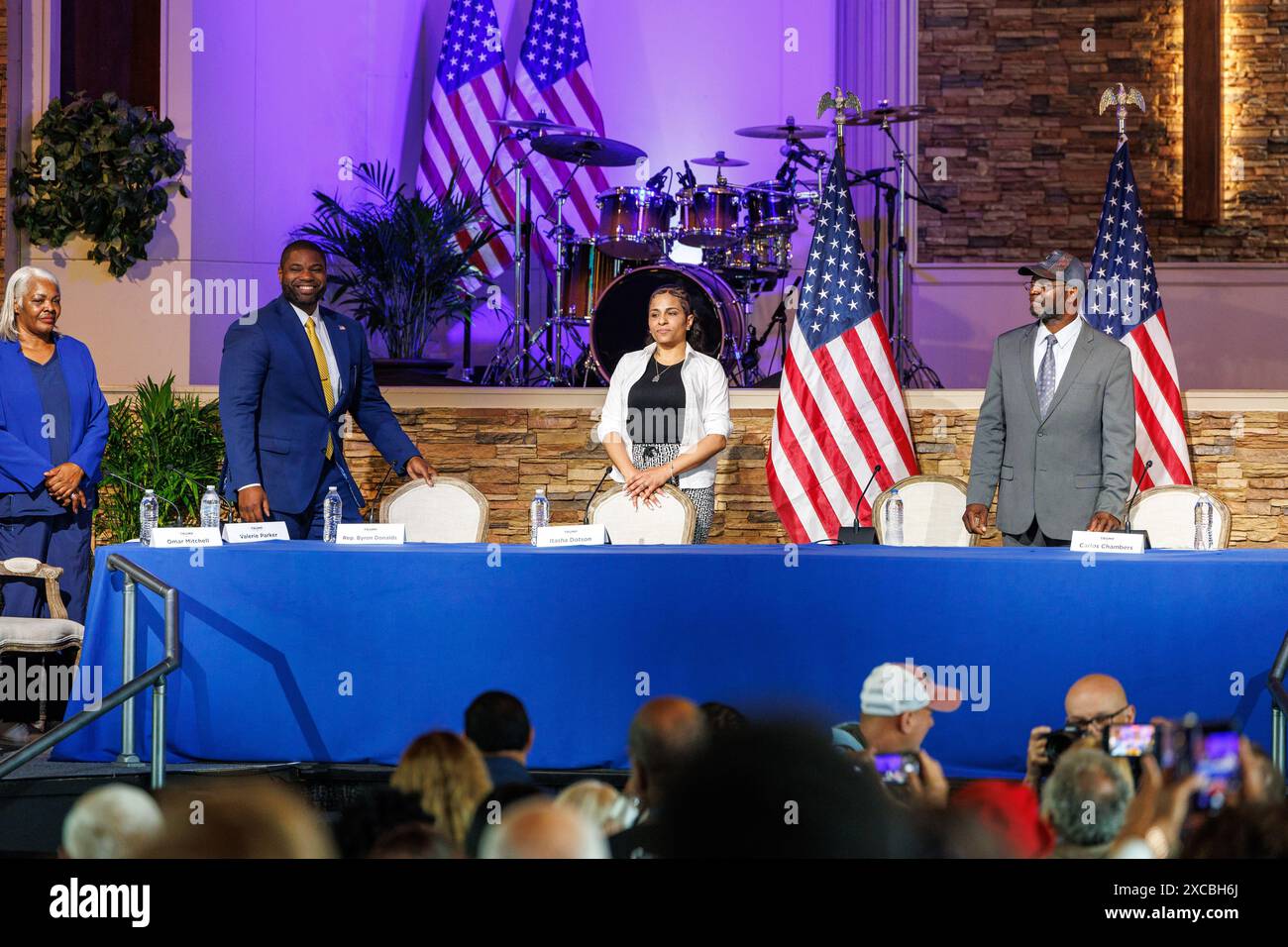 Detroit, United States. 15th June, 2024. U.S. Rep. Byron Donalds (R-Fla ...