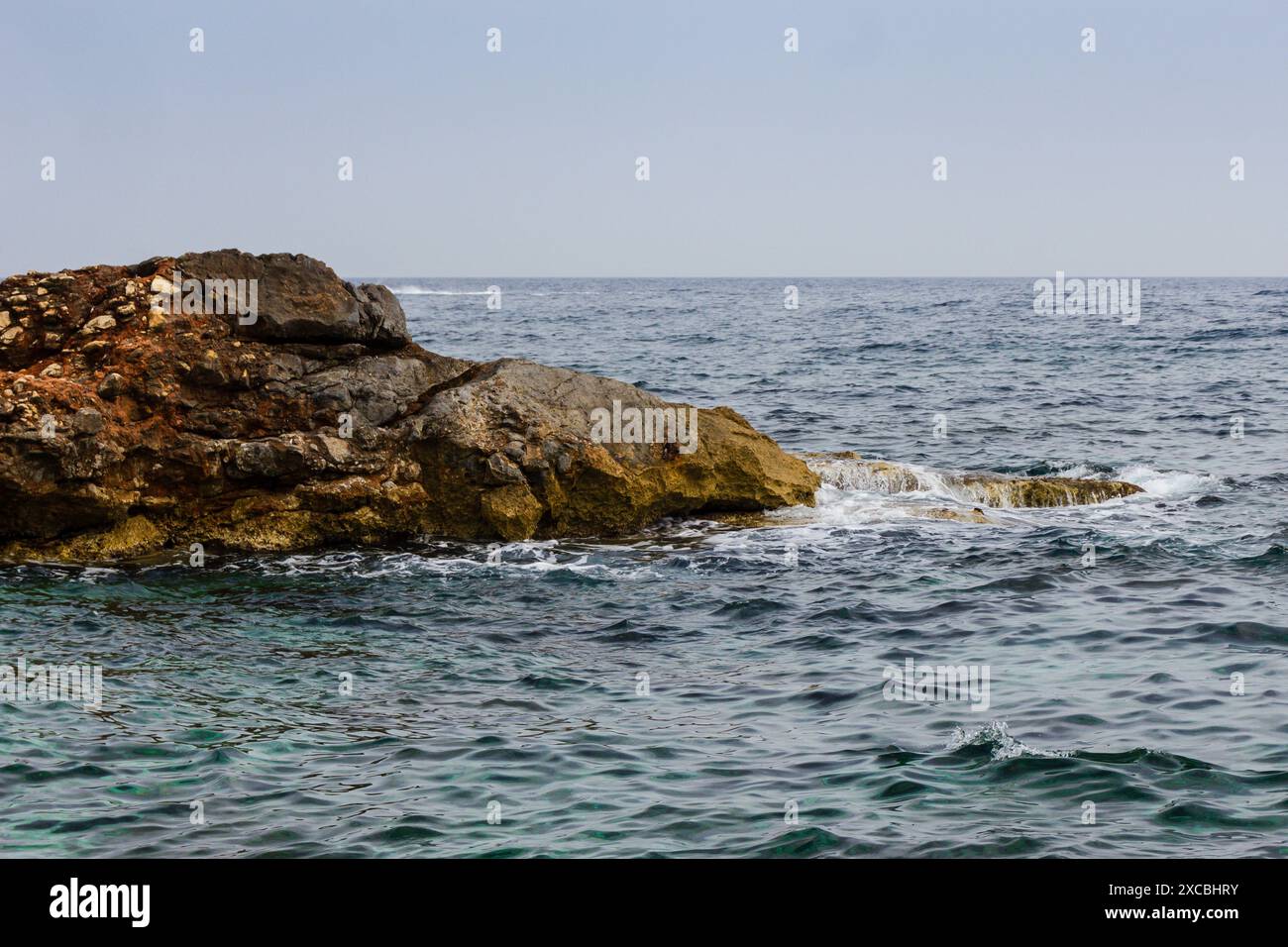 Sea and Rocks Stock Photo - Alamy