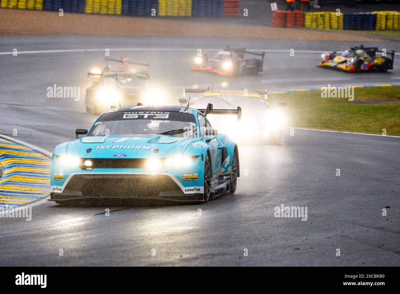 Le Mans, France. 16th June, 2024. 77 BARKER Ben (gbr), HARDWICK Ryan ...