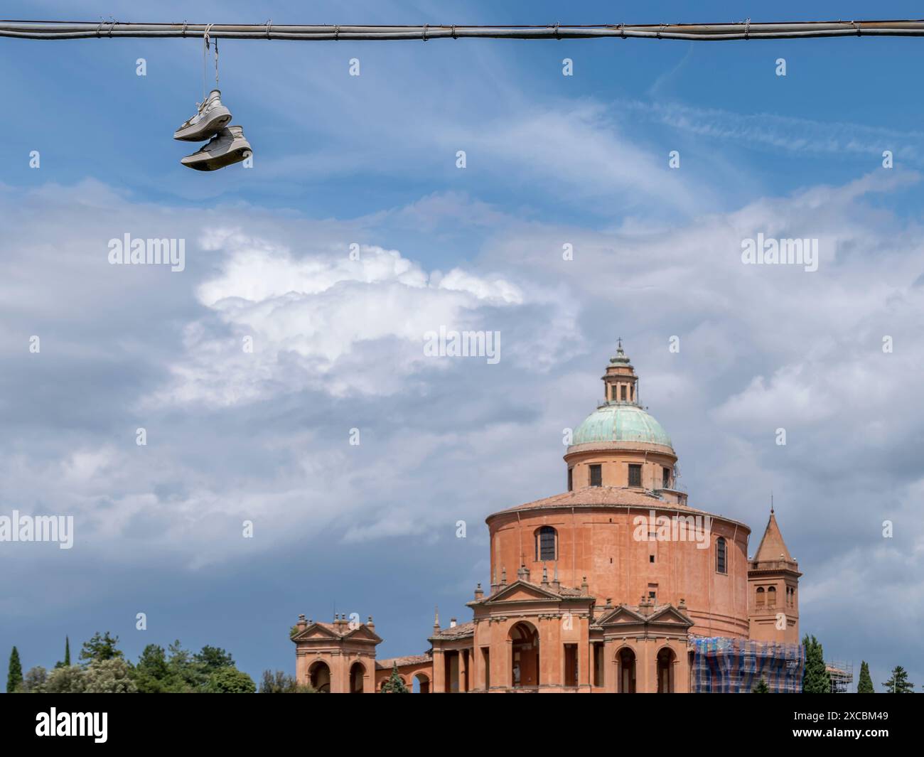 Sneaker pairs hanging hi-res stock photography and images - Alamy
