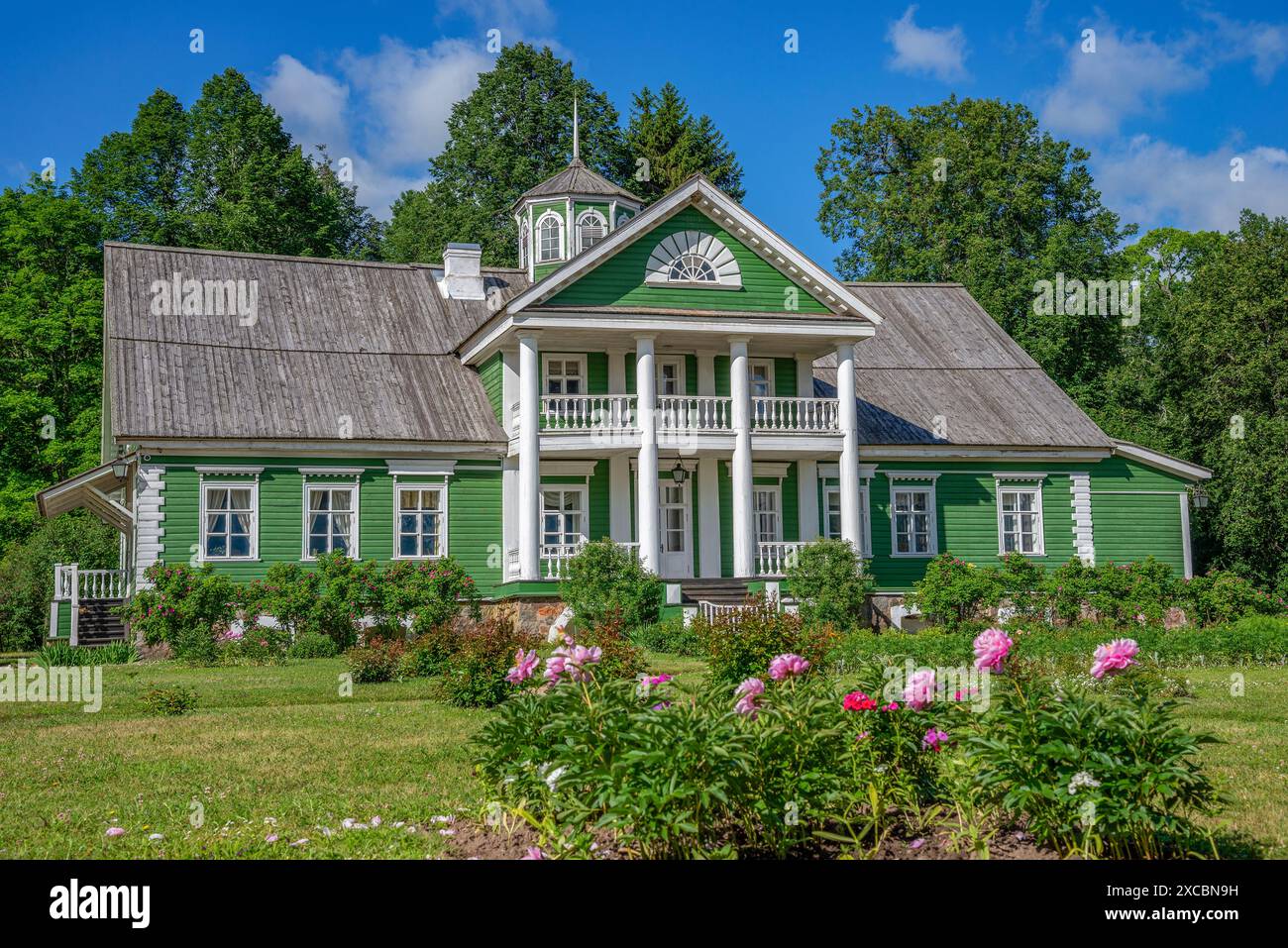 PSKOV REGION, RUSSIA - JUNE 12, 2024: The Hannibal Manor House ...