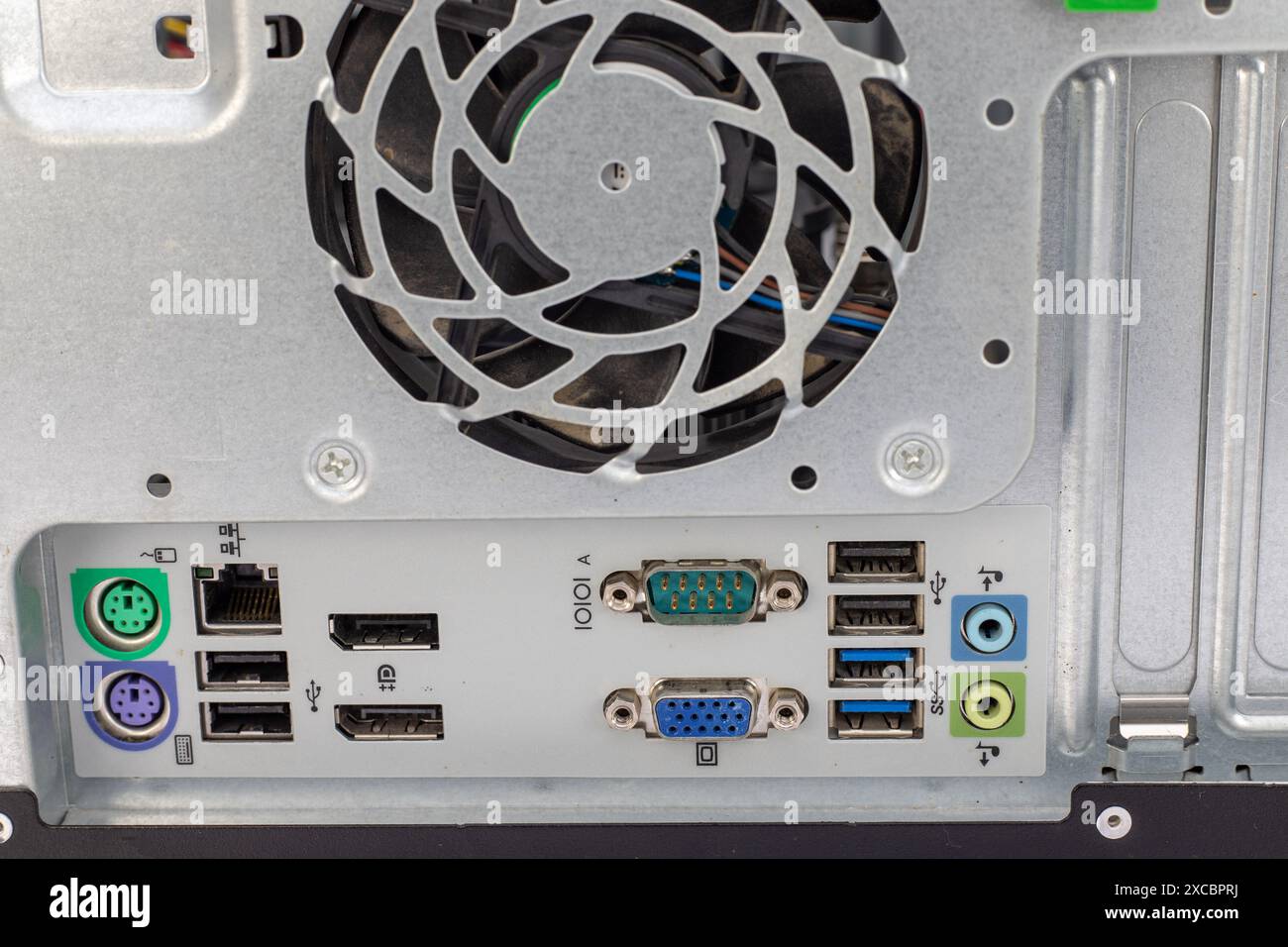 Computer cpu back panel hi-res stock photography and images - Alamy