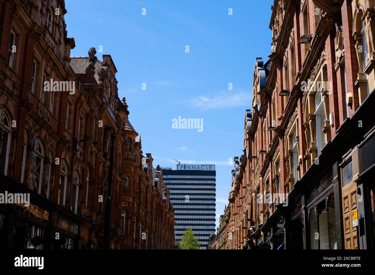 Leeds England: 2nd Jun 2024: Leeds Pinnacle (West Riding House) tower ...
