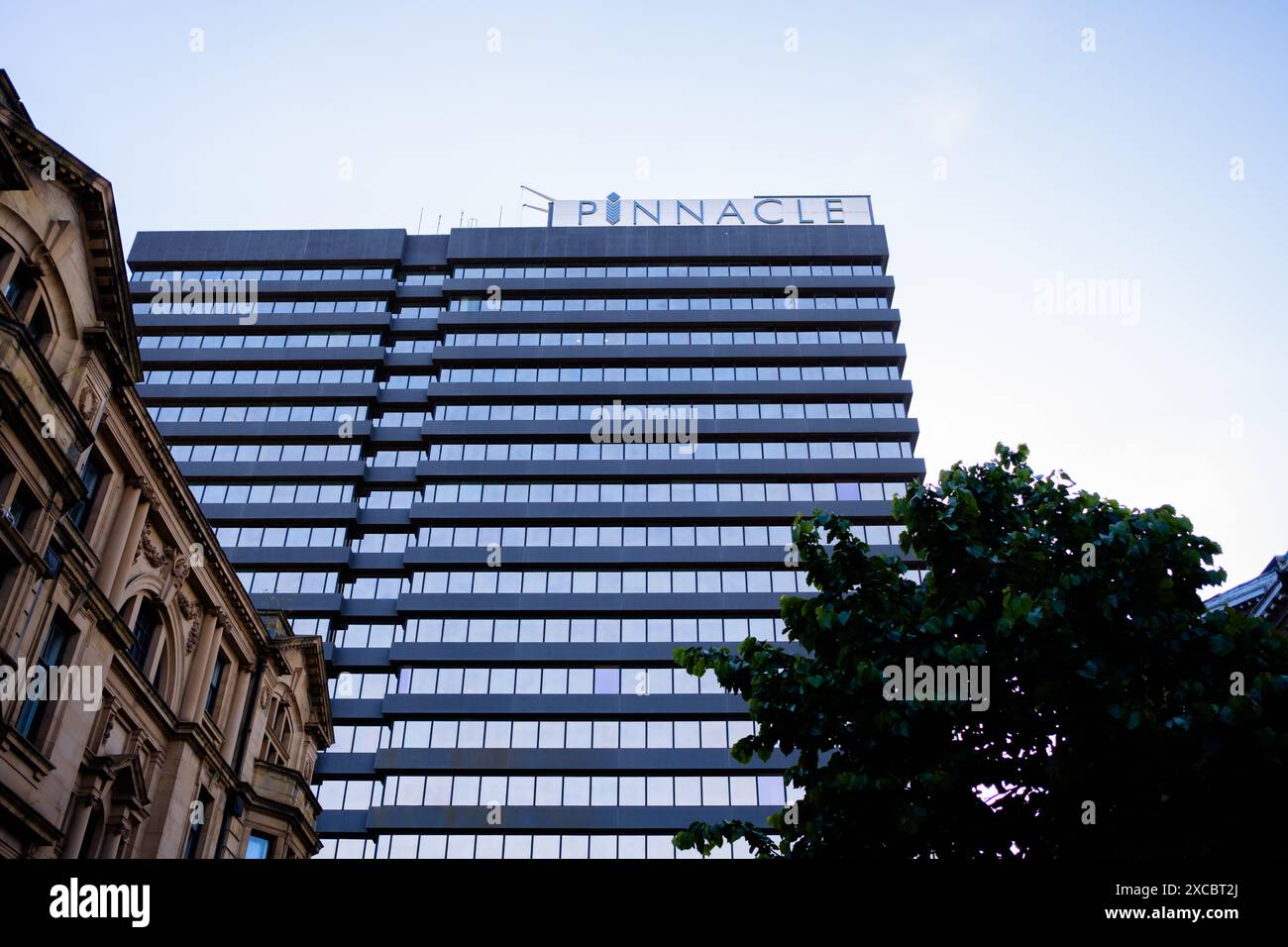 Leeds England: 2nd Jun 2024: Leeds Pinnacle (West Riding House) tower ...