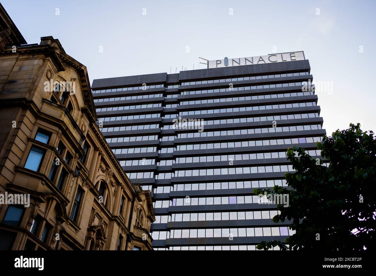 Leeds England: 2nd Jun 2024: Leeds Pinnacle (West Riding House) tower ...