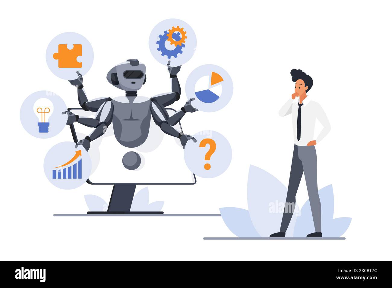 Business project with multitask support online from chat bot, digital ...