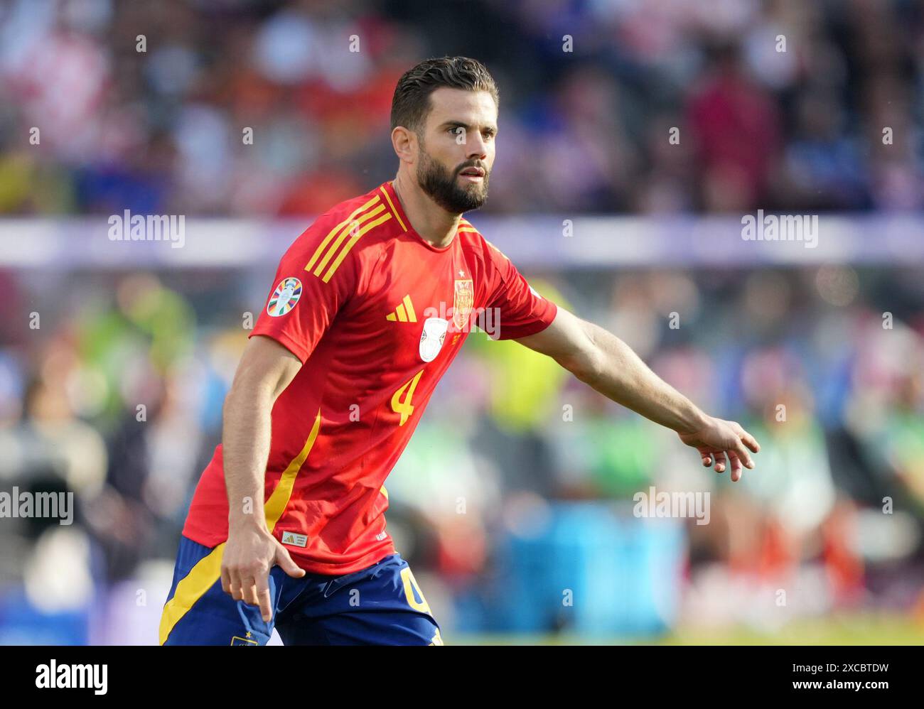 15 June 2024, Berlin: Soccer: European Championship, Spain - Croatia ...