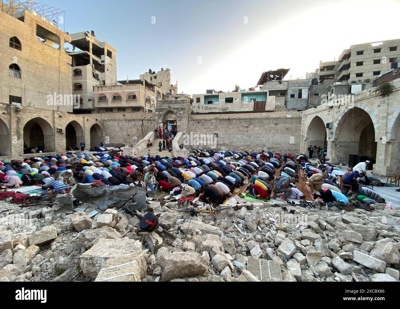 Al omari mosque 2024 hi-res stock photography and images - Alamy